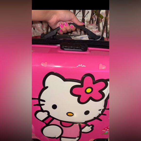 Hello Kitty | Bags | Hello Kitty Luggage Set | Poshmark